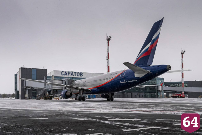 Московский снегопад внес коррективы в работу саратовского аэропорта ...